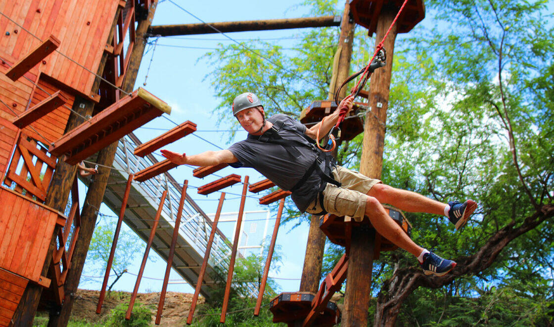 Adventure Course Extreme - Coral Crater Adventure Park